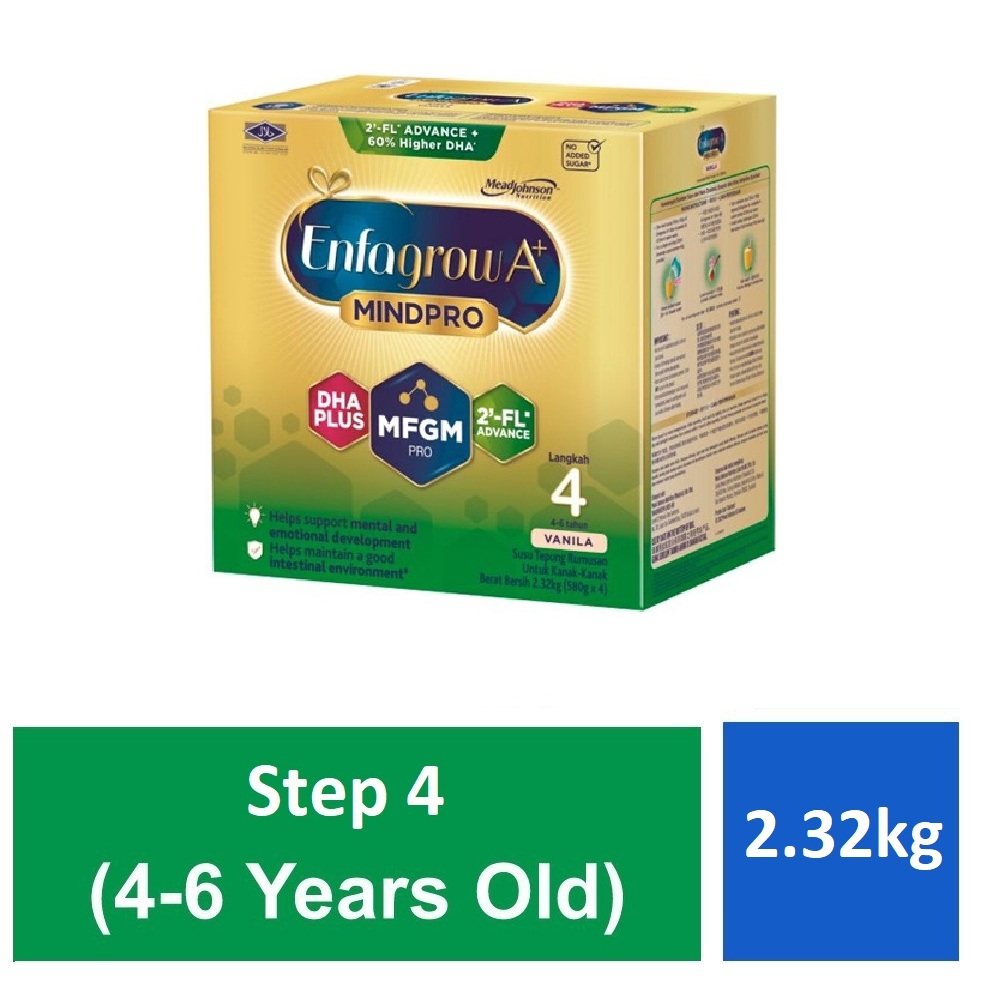 ENFAGROW A+ MindPro STEP 4 (2.32kg/2.4kg) | Shopee Malaysia