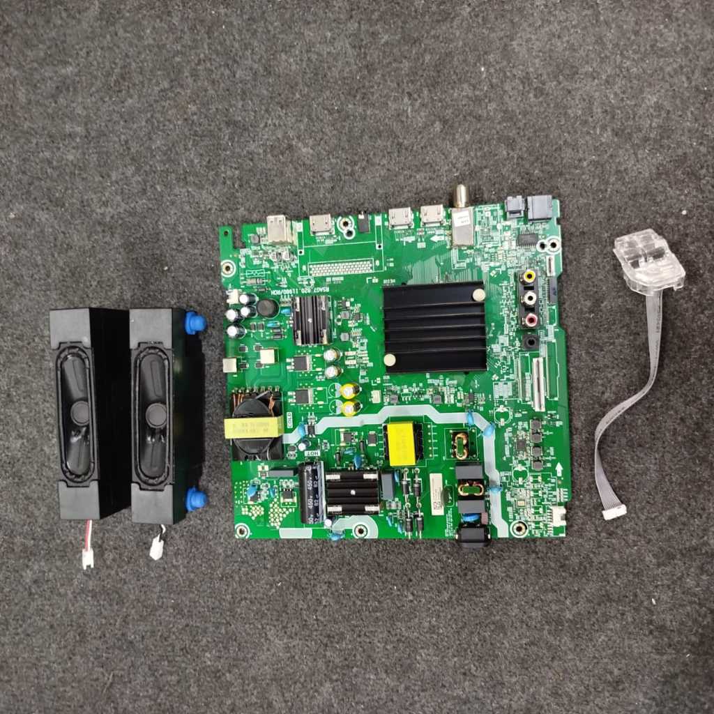 50C350LP TOSHIBA 50"TV, MAIN BOARD, RIBBON, SPEAKER AND BACKLIGHT ...