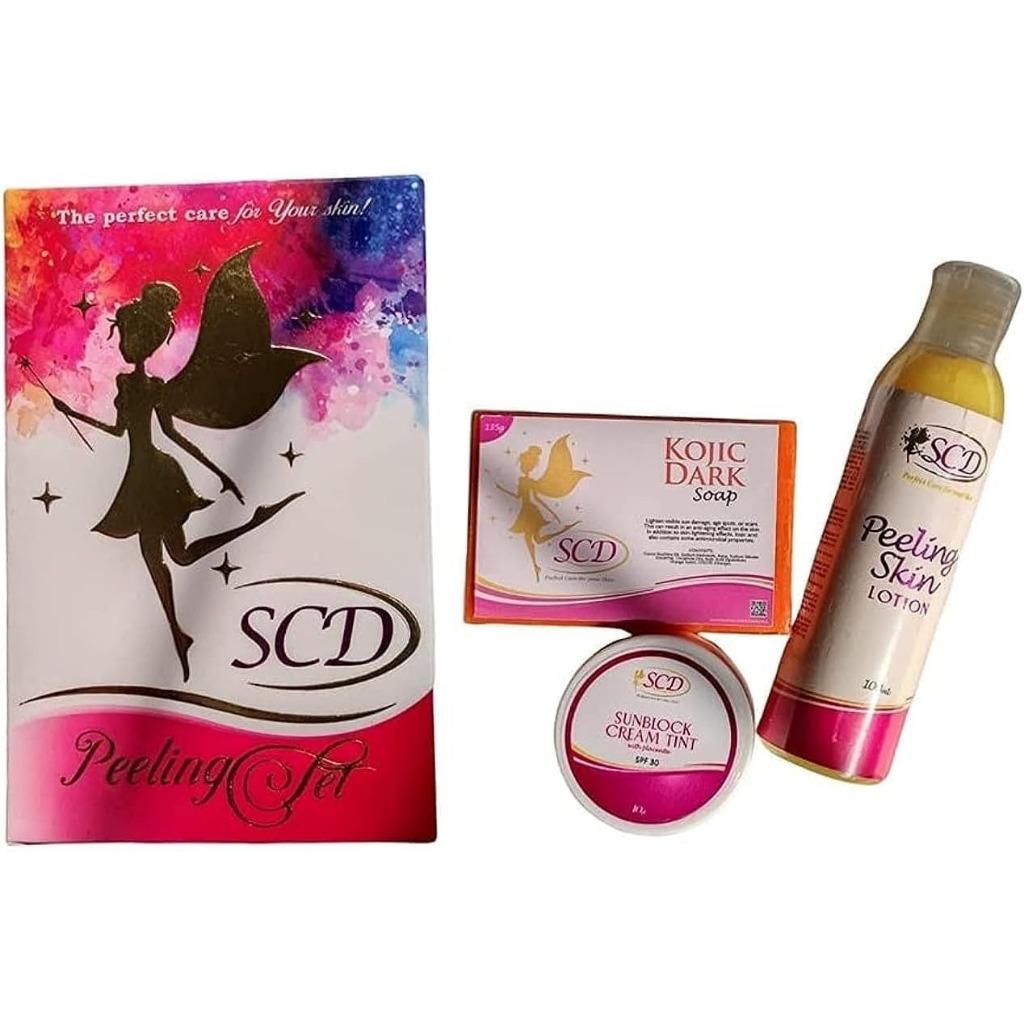 SCD PEELING SKIN SET (Face & Body) | Shopee Malaysia