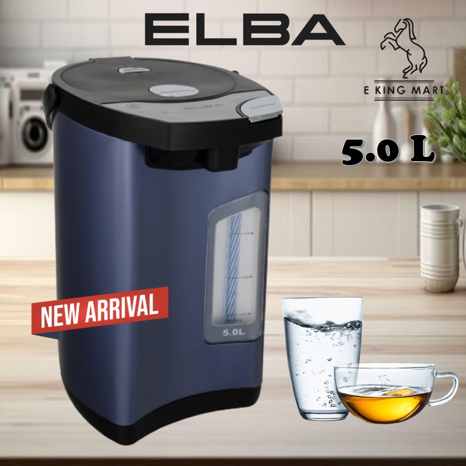 ELBA Pemanas Air 5.0L Thermo Pot Hot Water Dispenser Keep Warm Reboil ...