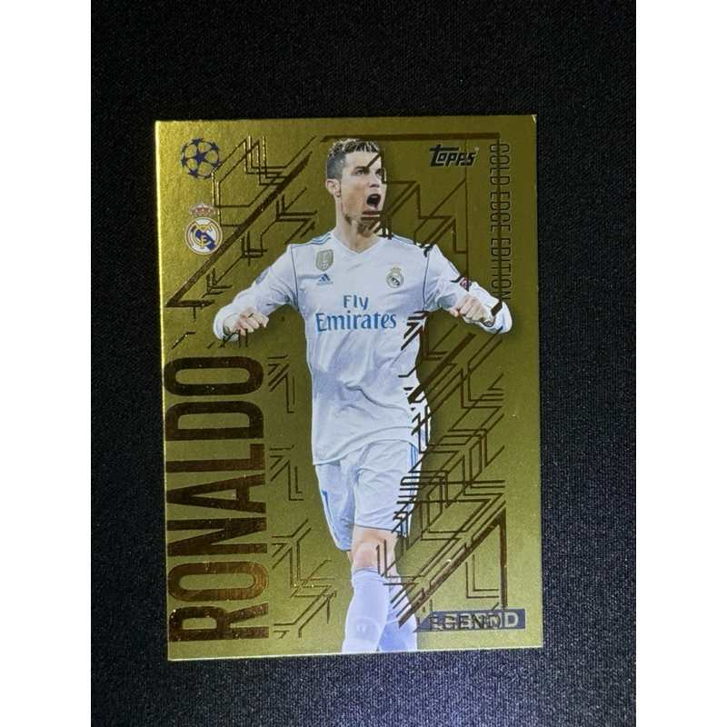 Cristiano Ronaldo RARE ERROR Gold Edge Edition | Shopee Malaysia