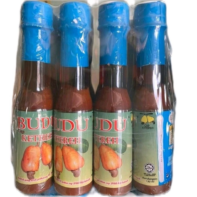 (12Botol) Budu Cap Ketereh Budu Pati Ikan Bilis Budu Cap Orang Kampung ...