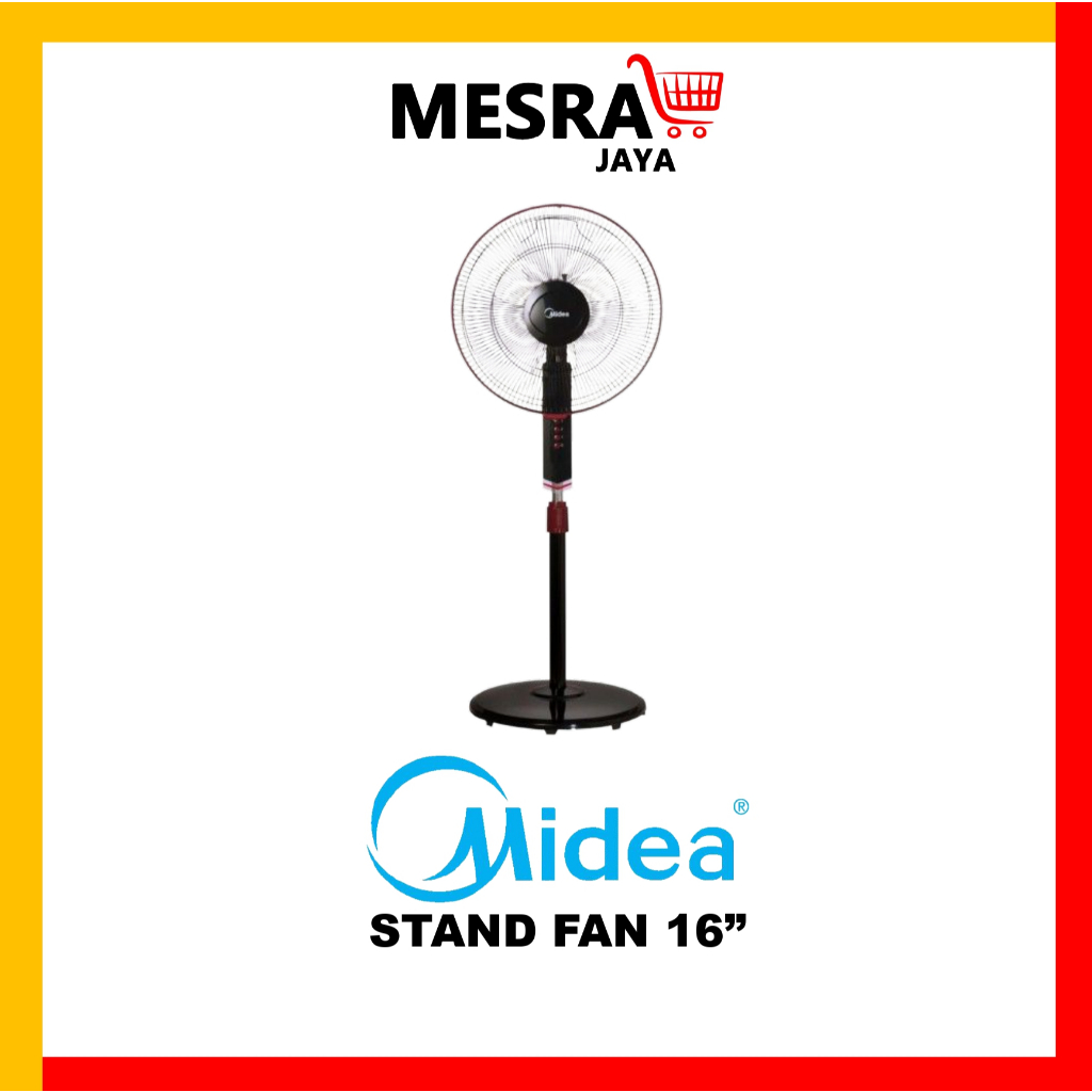 Khind Stand Fan (16") SF1682SE SF-1682SE / Midea 16" Stand MF16FS10N ...