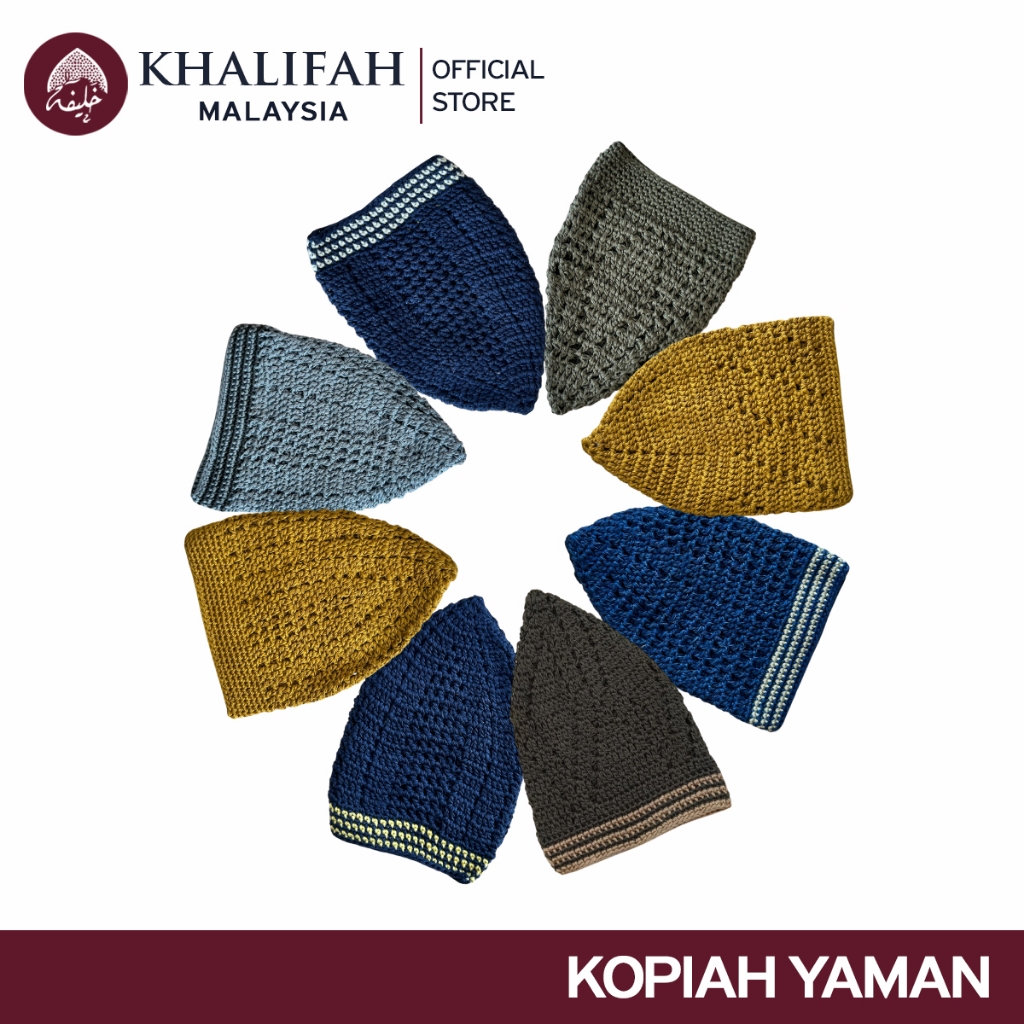 KOPIAH KAIT YAMAN | KAIN KUALITI PREMIUM | Shopee Malaysia