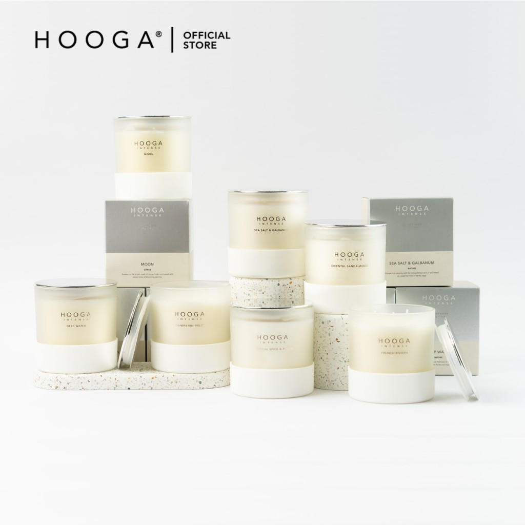 HOOGA Scented Candle White Series 370g | Shopee Malaysia
