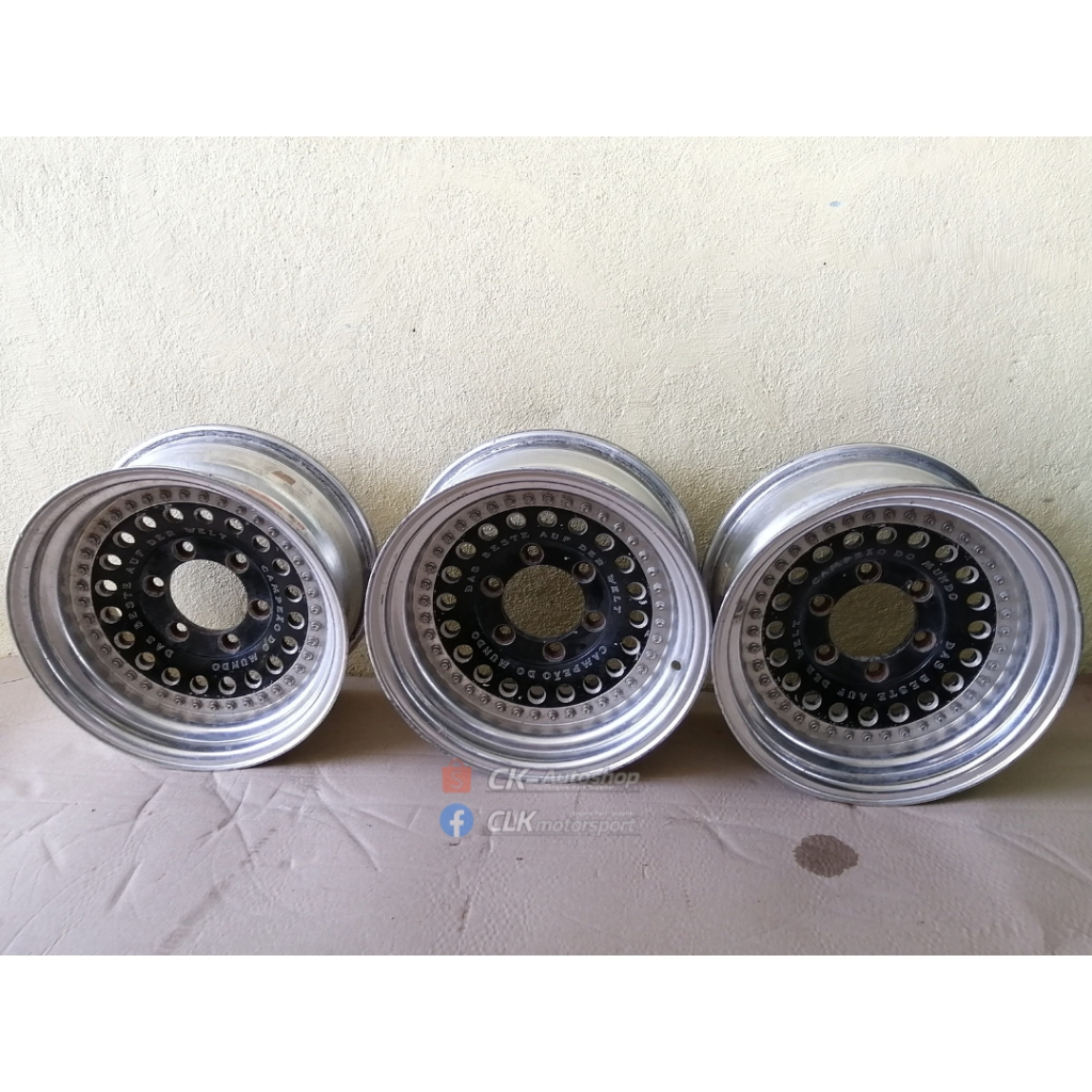 Japan Used 4X4 Sport Rim - Raguna Dforce 15 x 8jj Offset Unknown PCD139 ...