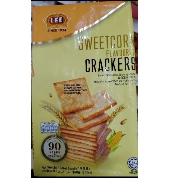 LEE Crackers, sweetcron, marie biskut, original, multigrain 300g ...