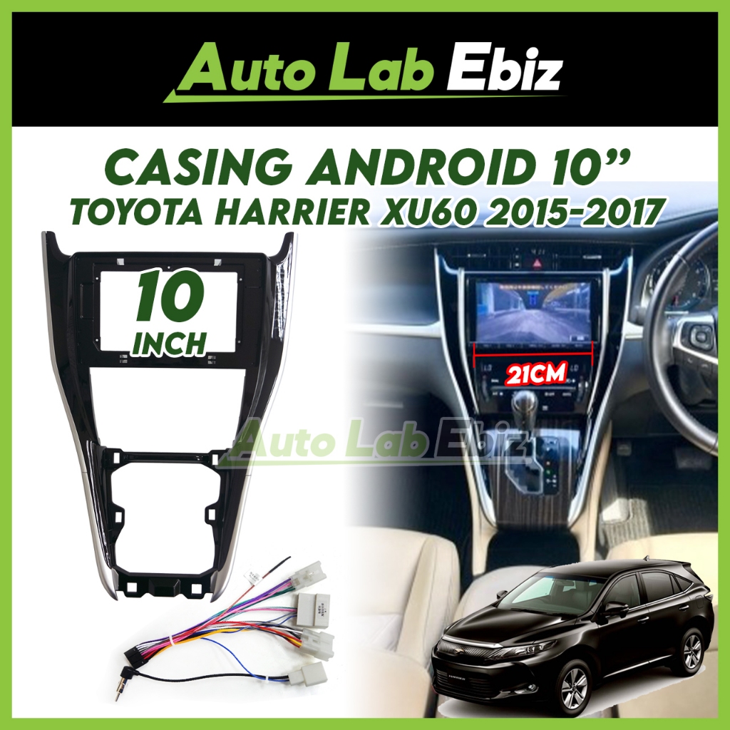 TOYOTA HARRIER XU60 XU-60 2015-2017 Android Player Casing 10" inch with ...