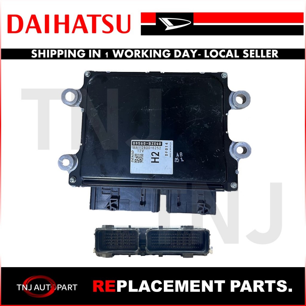 ECU CONTROL UNIT / PERODUA MYVI D20N YR'2018 (H2) ( 89560-BZE60 ...