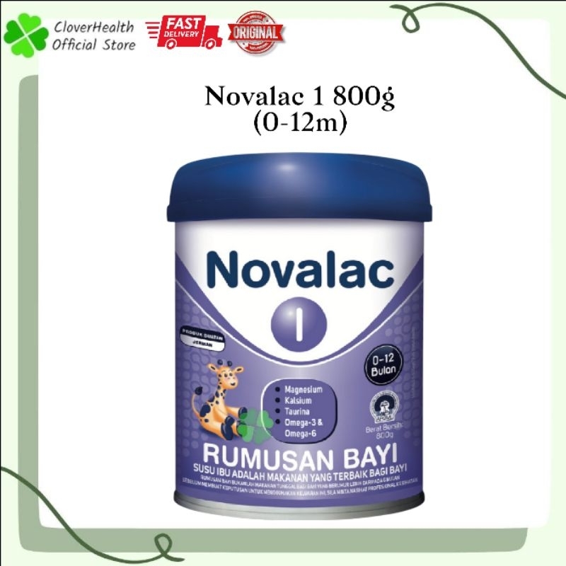 Novalac Step 1 Infant Formula 800g (0 - 12months) | Shopee Malaysia