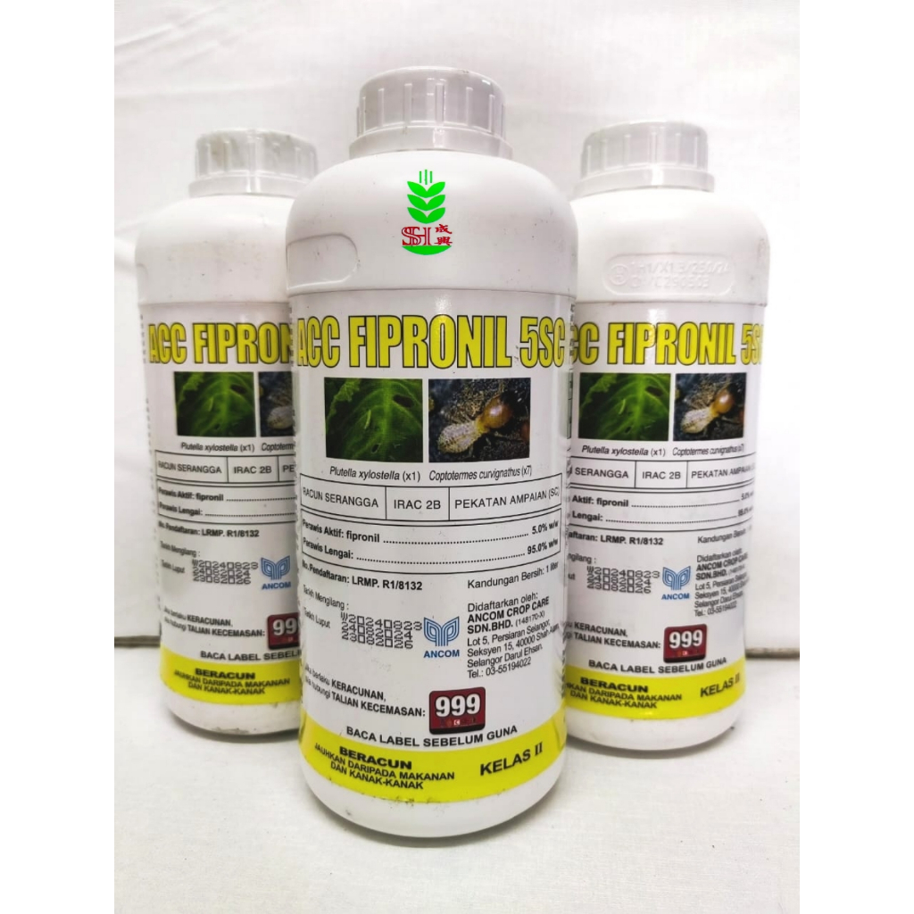 1L Ancom Acc Fipronil 5sc / Racun Anai Anai / Semut / Regent / Chalcid ...