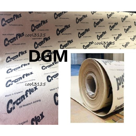 CRANFLEX Kertas Gasket Paper 0.4mm / 0.8mm Oil Resistance Fuel ...