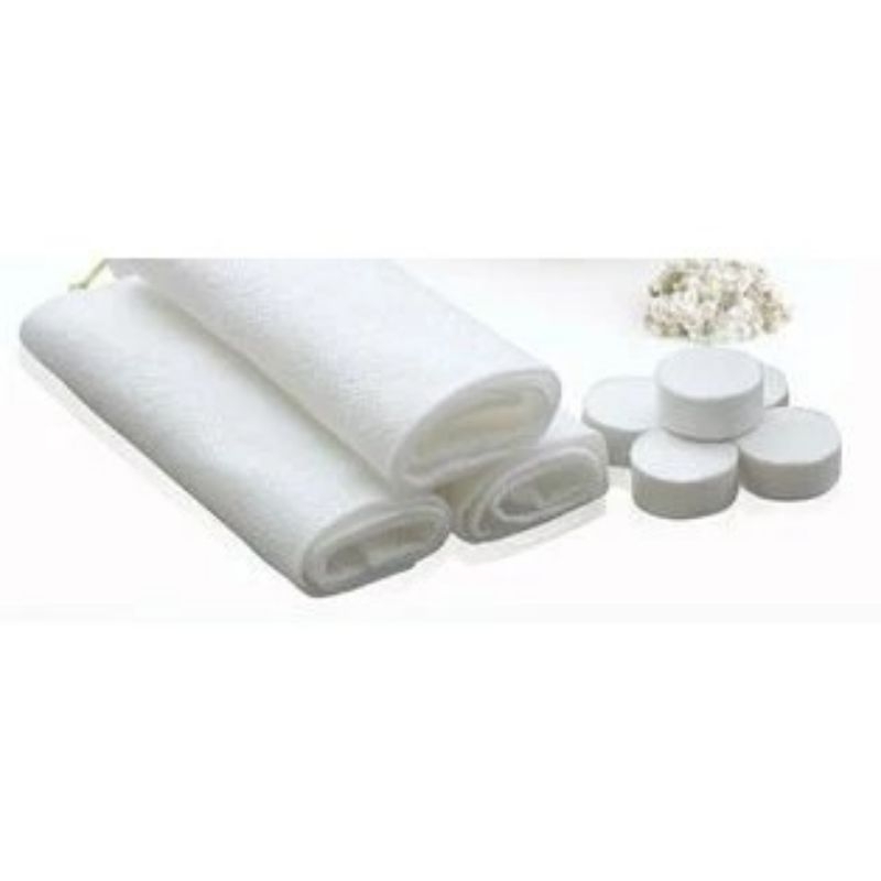 Mini Compressed Towel - White (10pcs/pack) | Shopee Malaysia