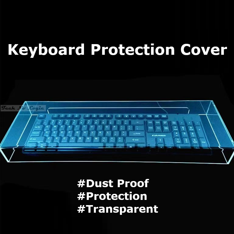 [Local Stock] Acrylic Keyboard Cover Transparent Protective Case ...