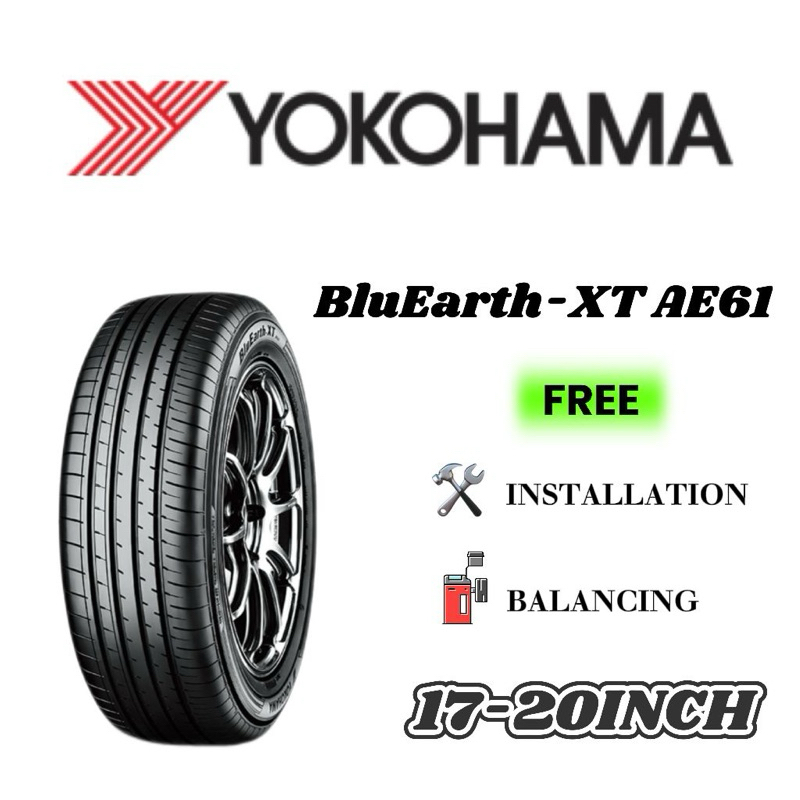 YOKOHAMA BLUEARTH-XT AE61 / YOKOHAMA ADVAN V61 TAYAR BARU KERETA 17 18 ...