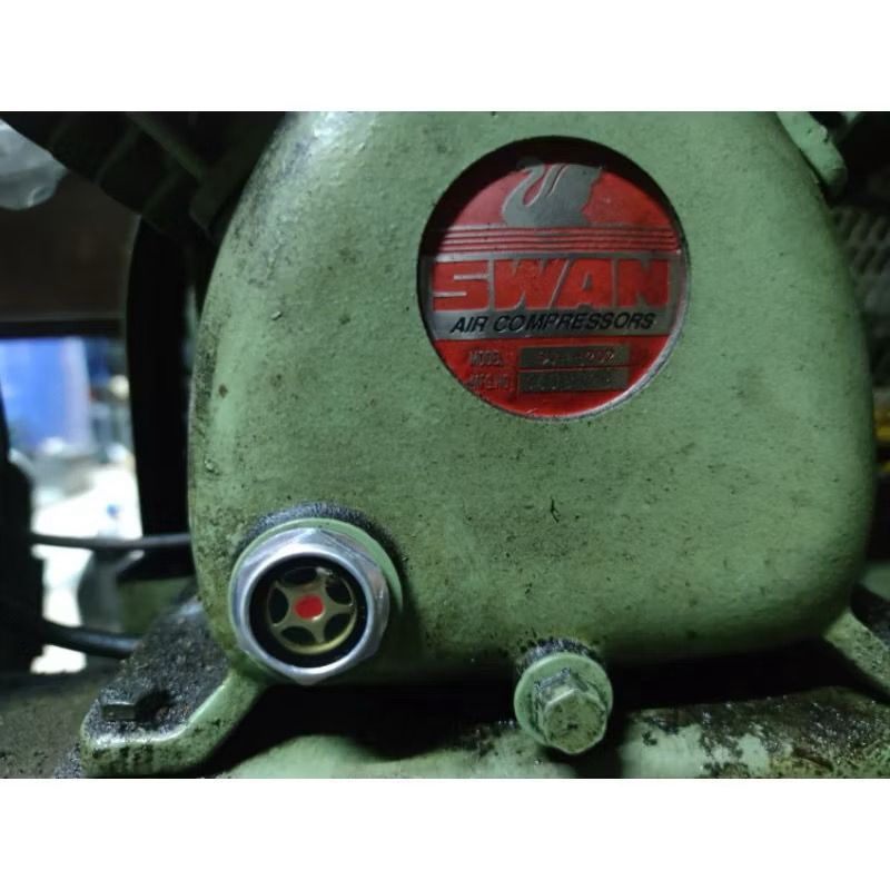 swan air compressor oil level indicator kompressor angin skru screw ...