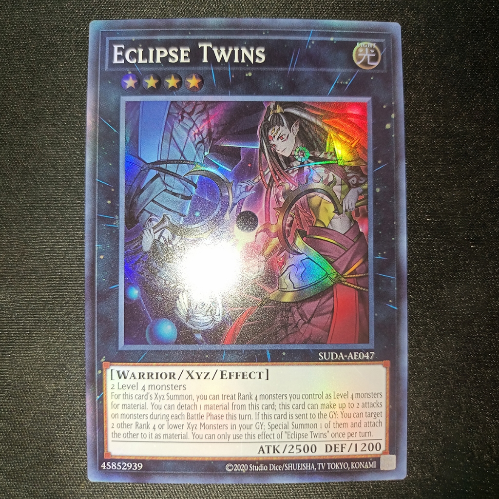 YUGIOH SUDA-AE047 Eclipse Twins [SR] | Shopee Malaysia