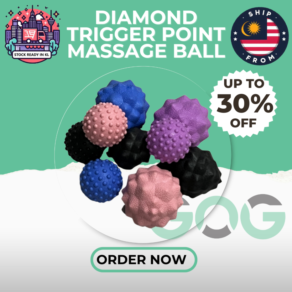 GOG Diamond Trigger Point Massage Ball | Shopee Malaysia