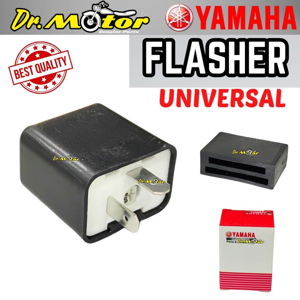 UNIVERSAL Flasher Relay 12V 2 Pin Signal Double Flashing Condenser Led ...