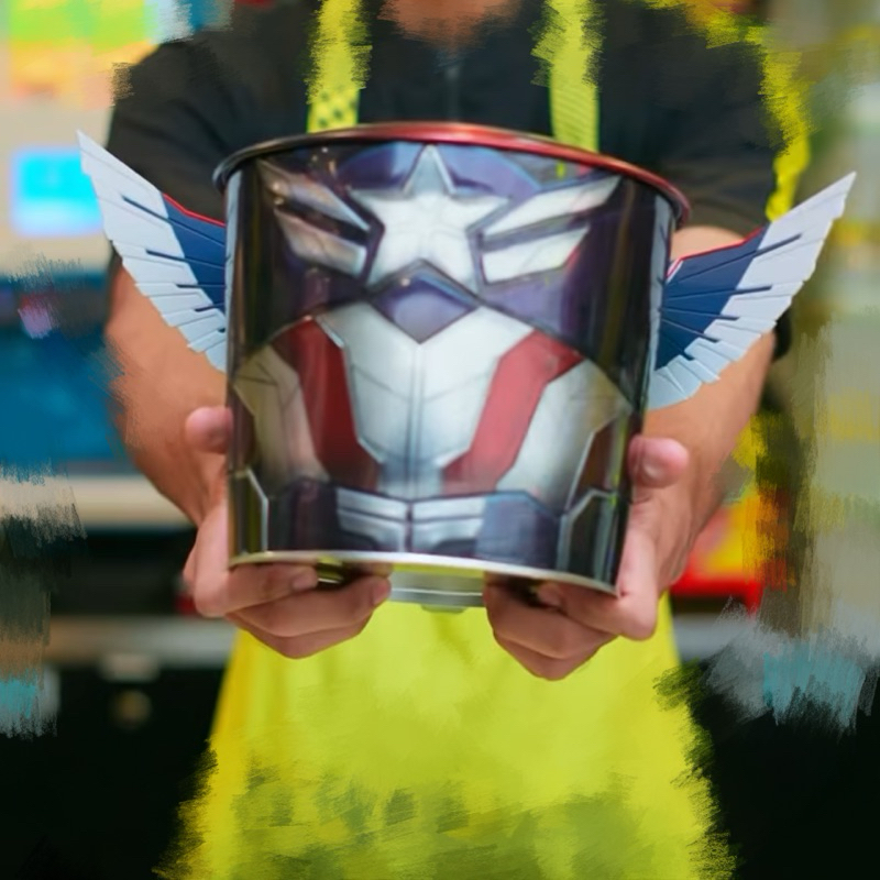 READY STOCK GSC Marvel Captain America Brave New World Shield Tin ...