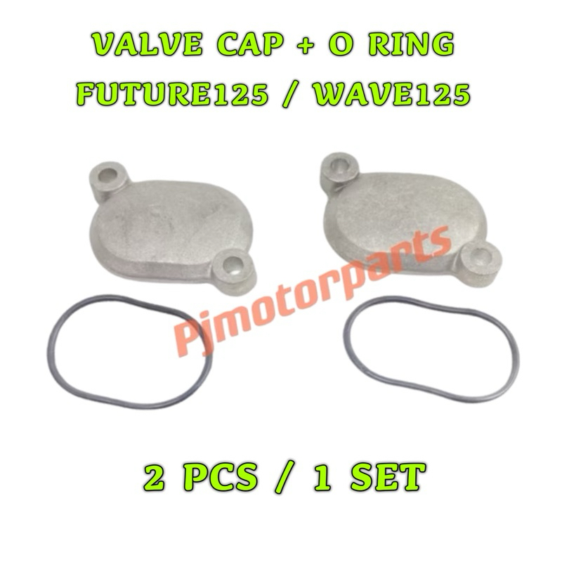 FUTURE125 WAVE125 WAVE125-S WAVE125-X - VALVE CAP + O-RING ORING COVER ...