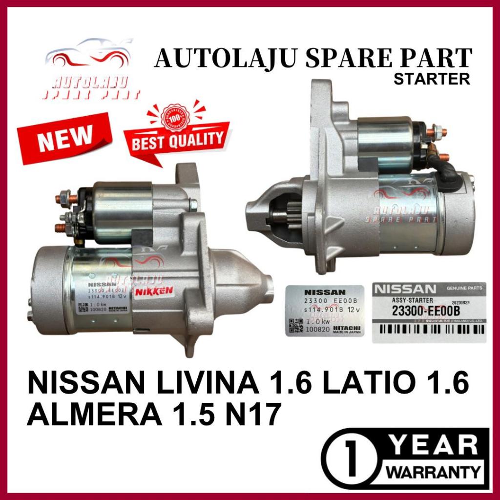 OEM NEW NISSAN GRAND LIVINA 1.6 LATIO 1.6 ALMERA 1.5 N17 STARTER HIGH ...