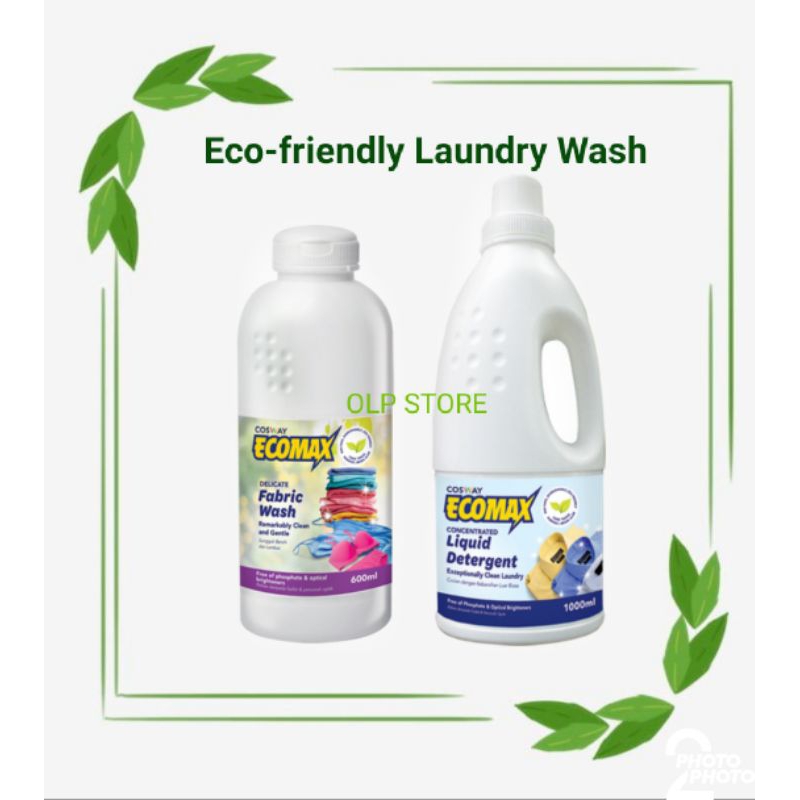 Cosway Ecomax Concentrated Laundry Wash (Liquid Detergent+Delicate ...