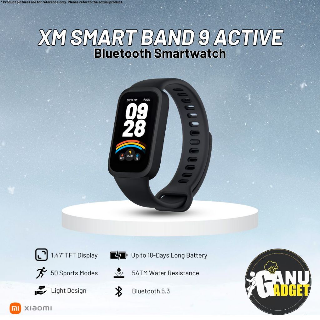 Xiaomi Smart Band 9 Active Bluetooth Smartwatch Original Set | Shopee ...