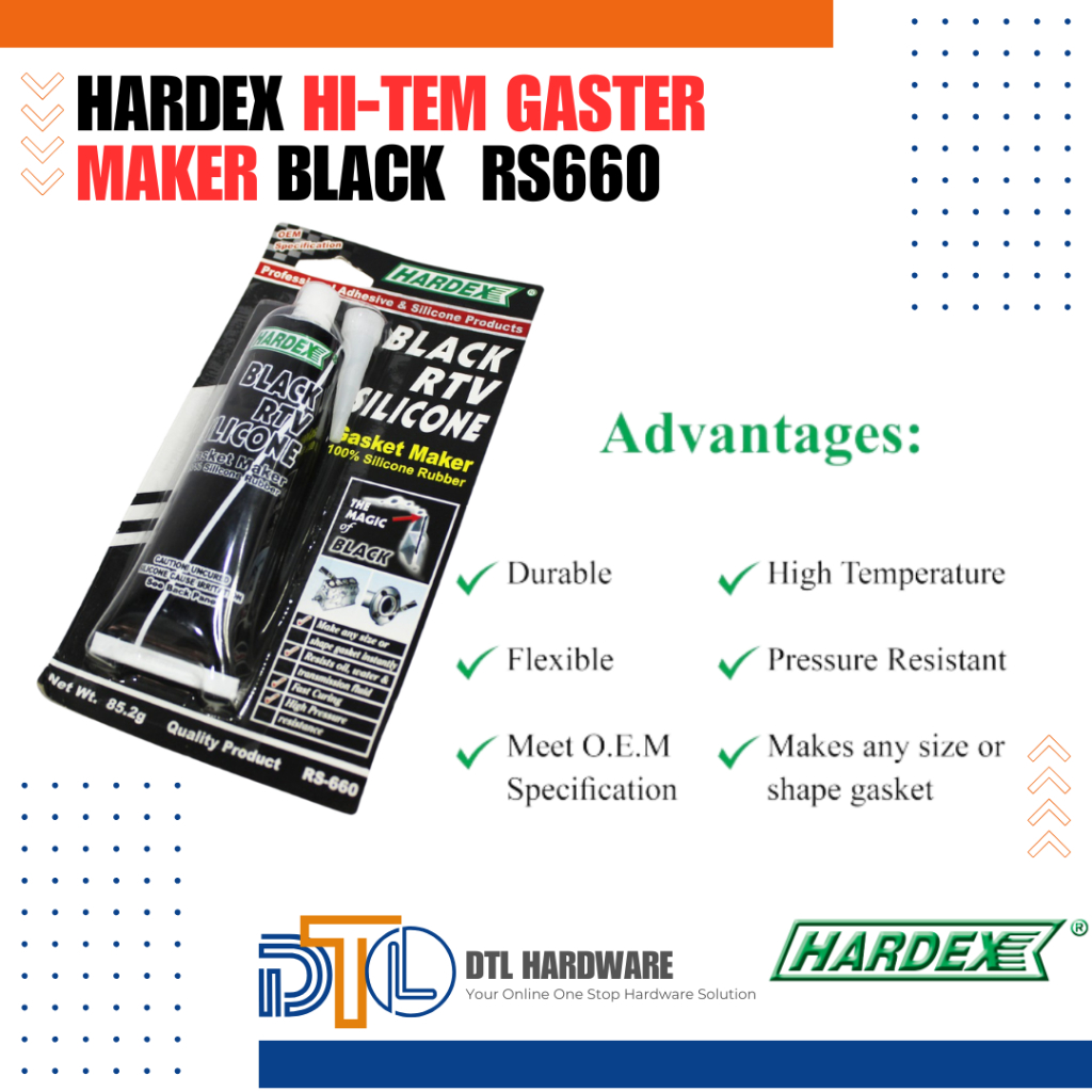 HARDEX HI TEM GASTER MAKER BLACK RS660 | Shopee Malaysia