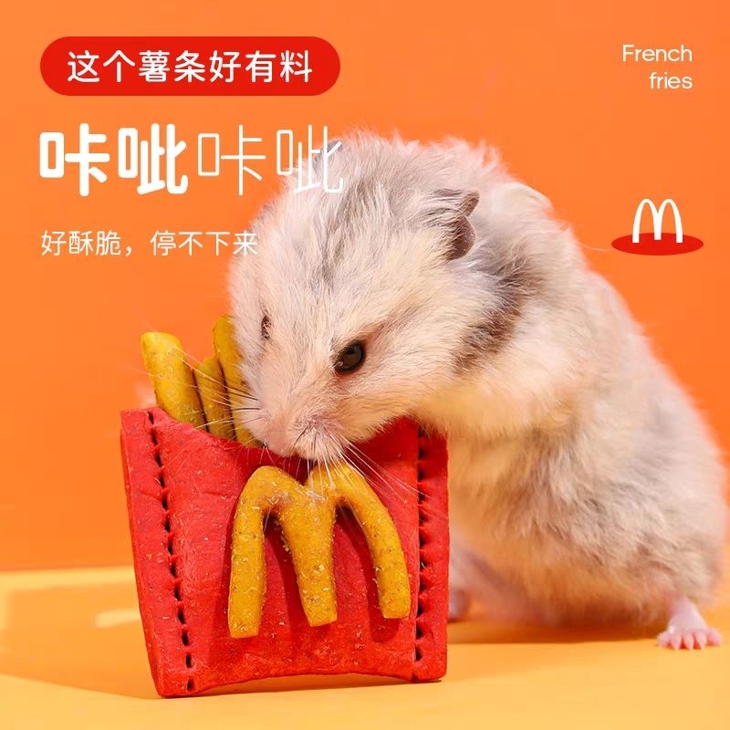 Hamster Guinea Pig Rabbit Teething Snacks French Fries Cute Design ...