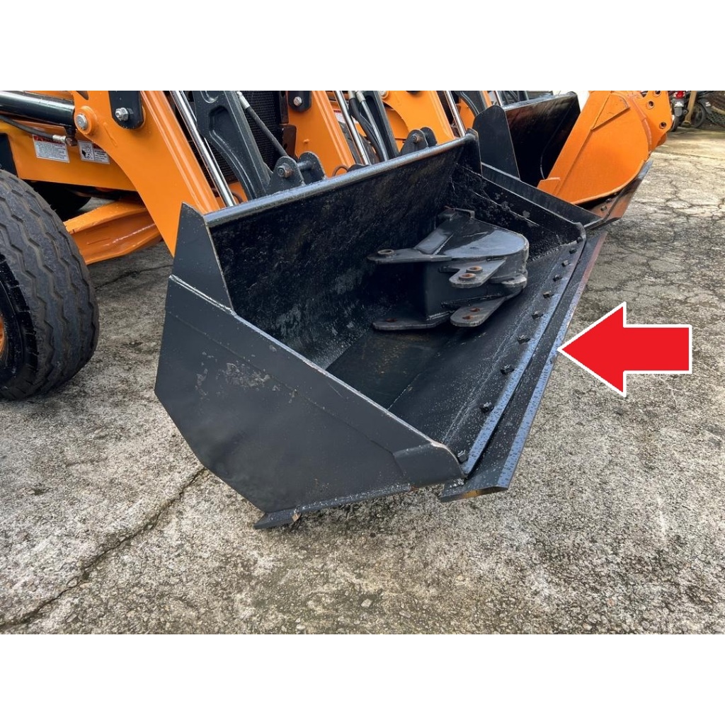 Pisau Bucket Case 580L Cutting Edge 112946A1 Backhoe 580L Series 2 580 ...