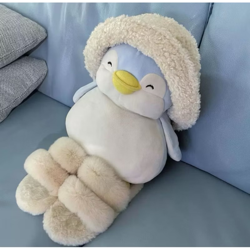 MINISO x Penguin Plushie Cute Soft Toy Stuffed Toy Patung Doll ...