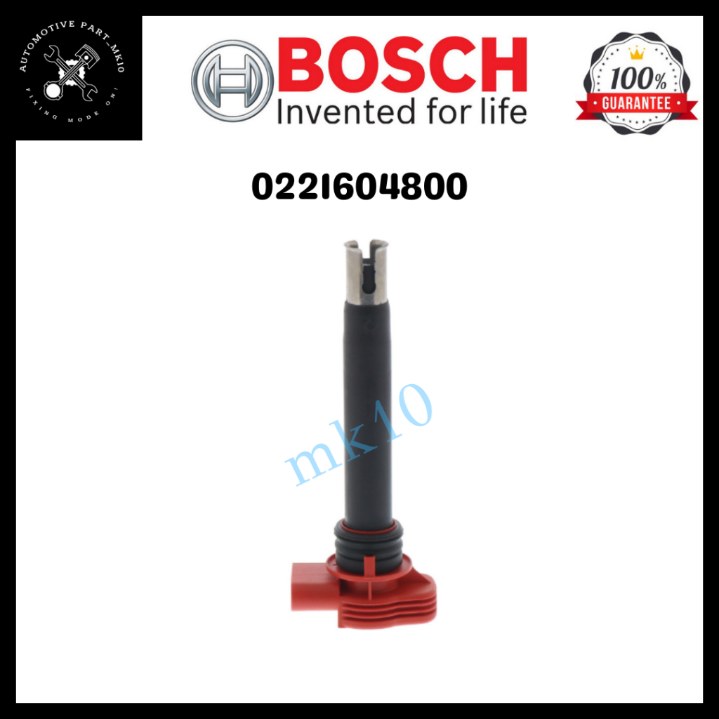 BOSCH Ignition Coil 0221604800 100% Genuine | Shopee Malaysia