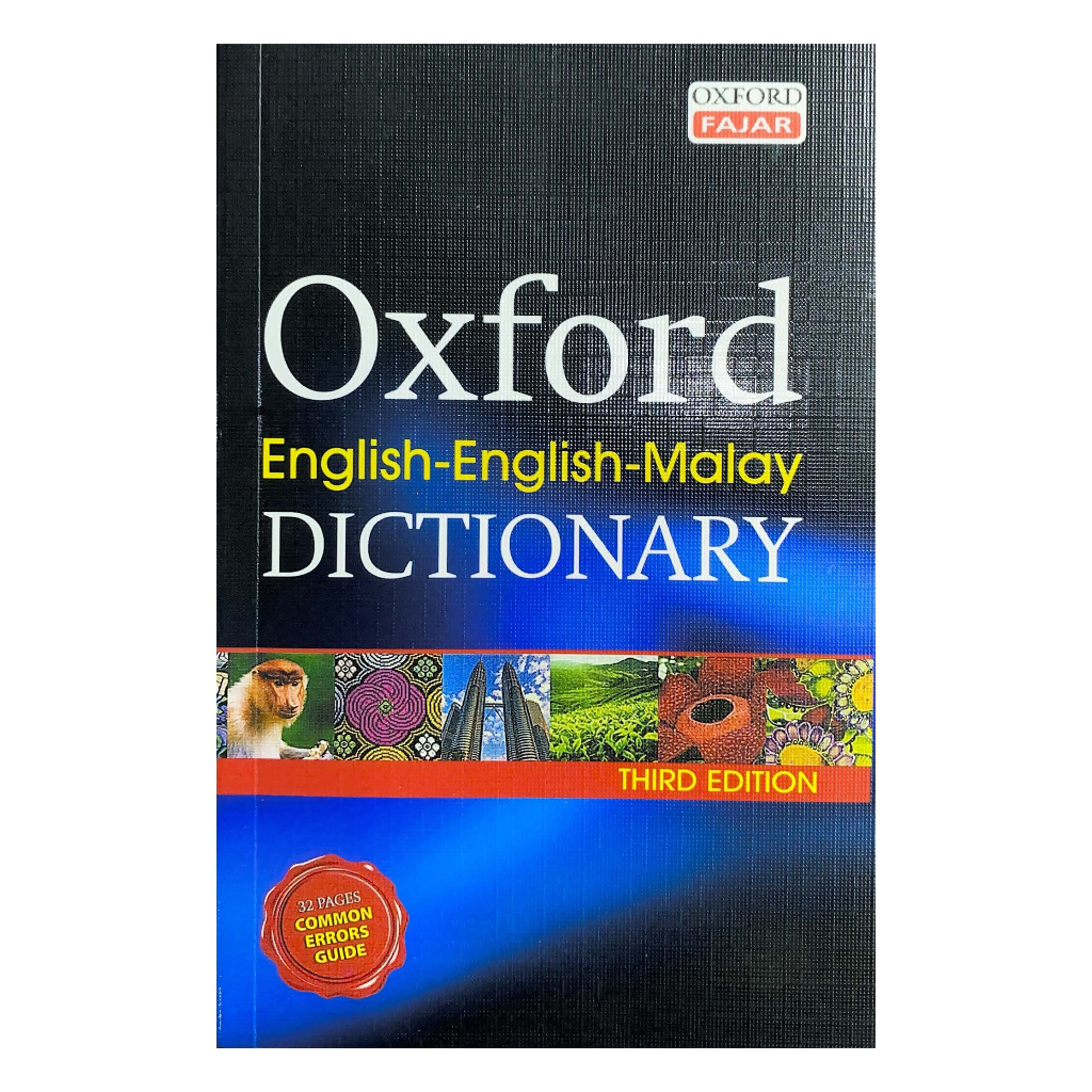 Oxford English - English - Malay (EEM) Dictionary 3rd Edition | Shopee ...