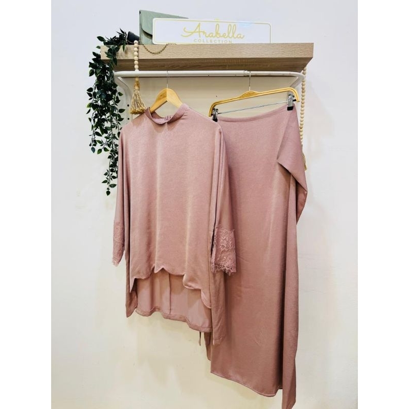 BAJU RAYA SET MINI KURUNG MARSHA (FIT S to 2XL) | Shopee Malaysia