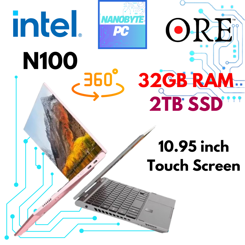2026 ORE CX11 11 inch Laptop 32GB DDR4 RAM 2TB SSD HDMI WiFi USB ...