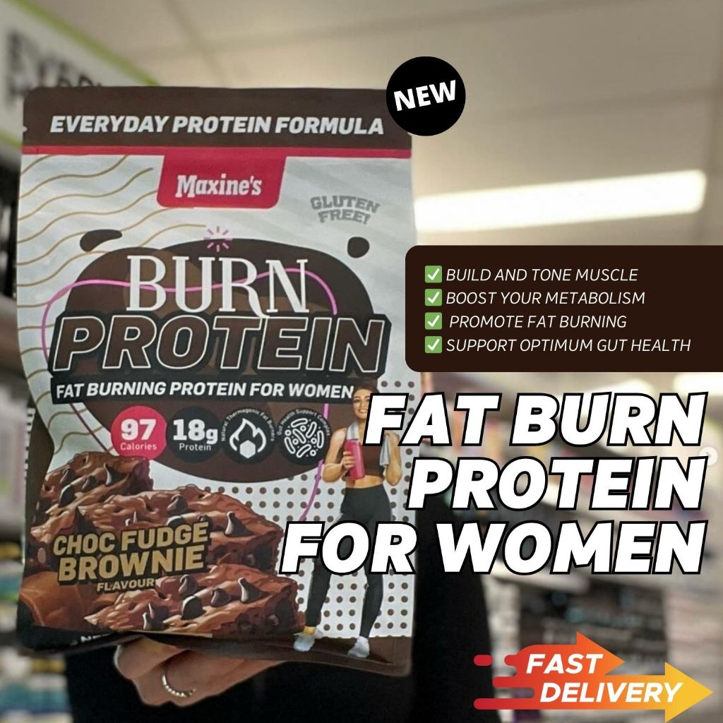 Maxines Burn Protein Powders 500g High Protein Shake for Women | Women ...