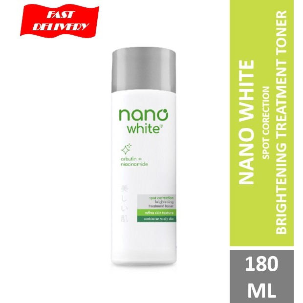 NANO WHITE SPOT COREECTION BRIGHTENING TREATMEN TONER 180ML ( EXP 10/08 ...