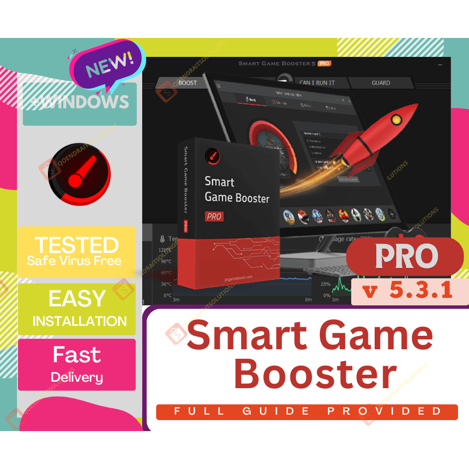 Smart Game Booster 𝐯𝟓.𝟑.𝟏 🔥Guide Include🔥Video | FulVer Activted ...