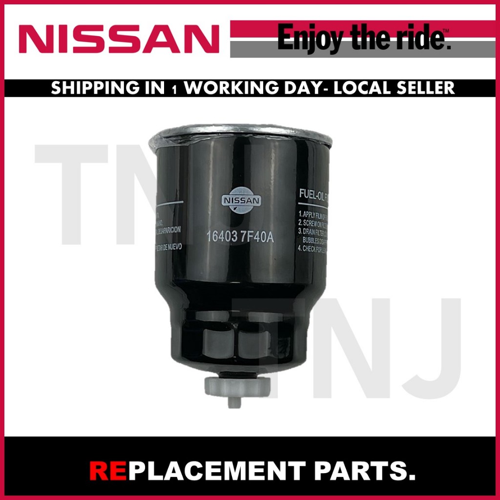 FUEL FILTER / NISSAN NAVARA 4X4 D40 (NON TURBO) ( 16403-7F40A ...