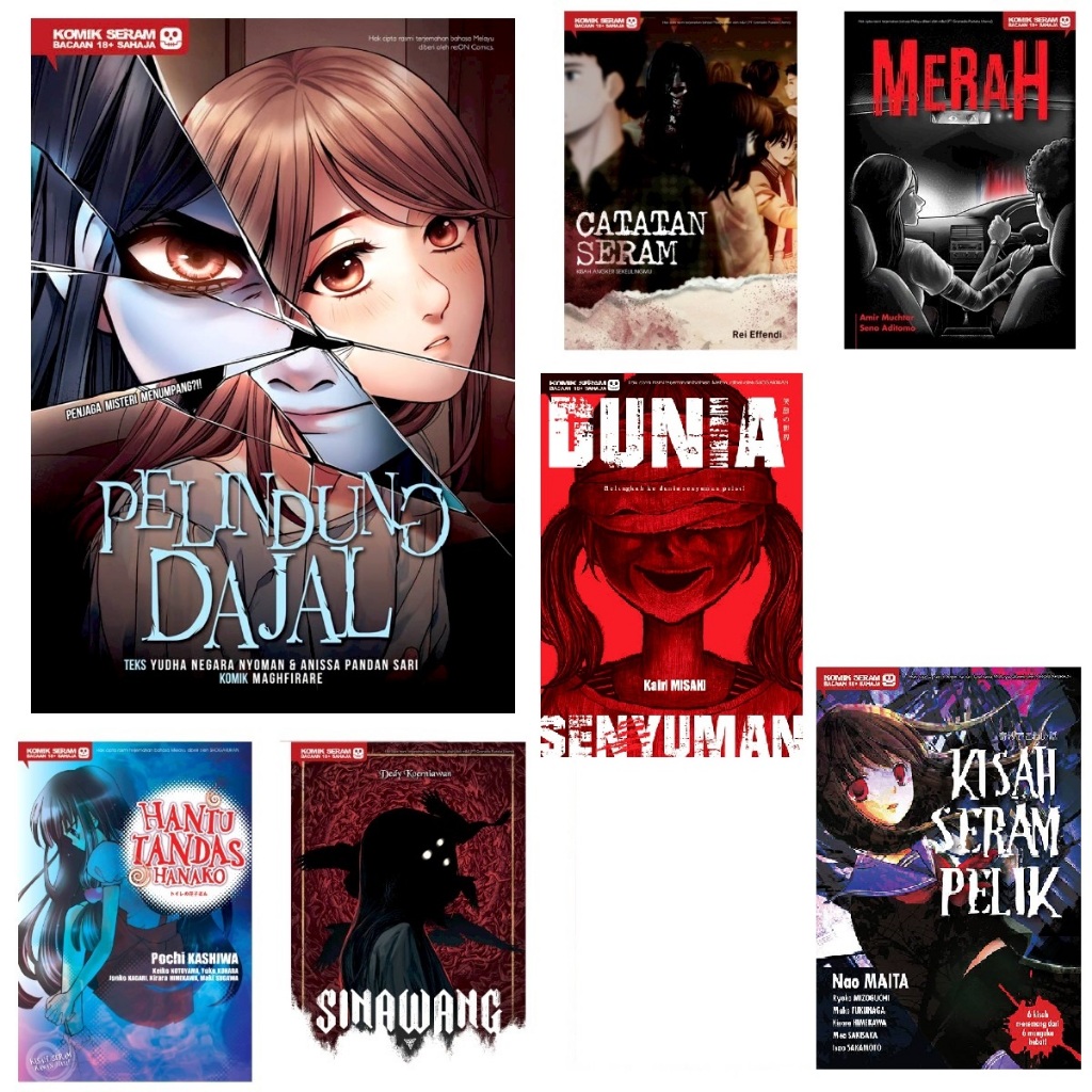 KOLEKSI KOMIK SERAM (B) . . . . . (KGS) | Shopee Malaysia