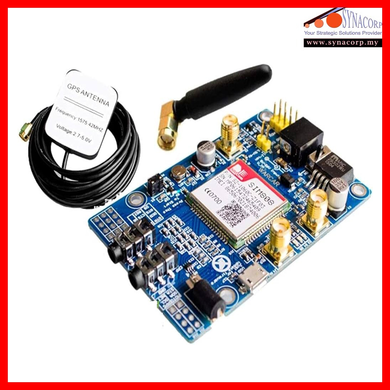 SIM808 GSM GPRS GPS Dev Board IPX SMA with GPS Antenna for Arduino ...