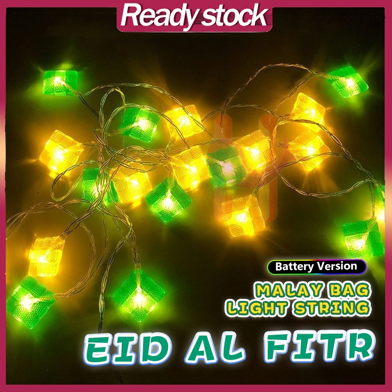 Hari Raya Decoration Lampu raya LED Fairy Light Battery Lampu LED Bilik ...
