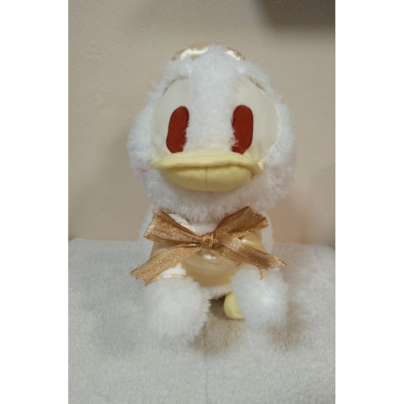 Donald Duck Red Cheek White Gold Plush. | Shopee Malaysia