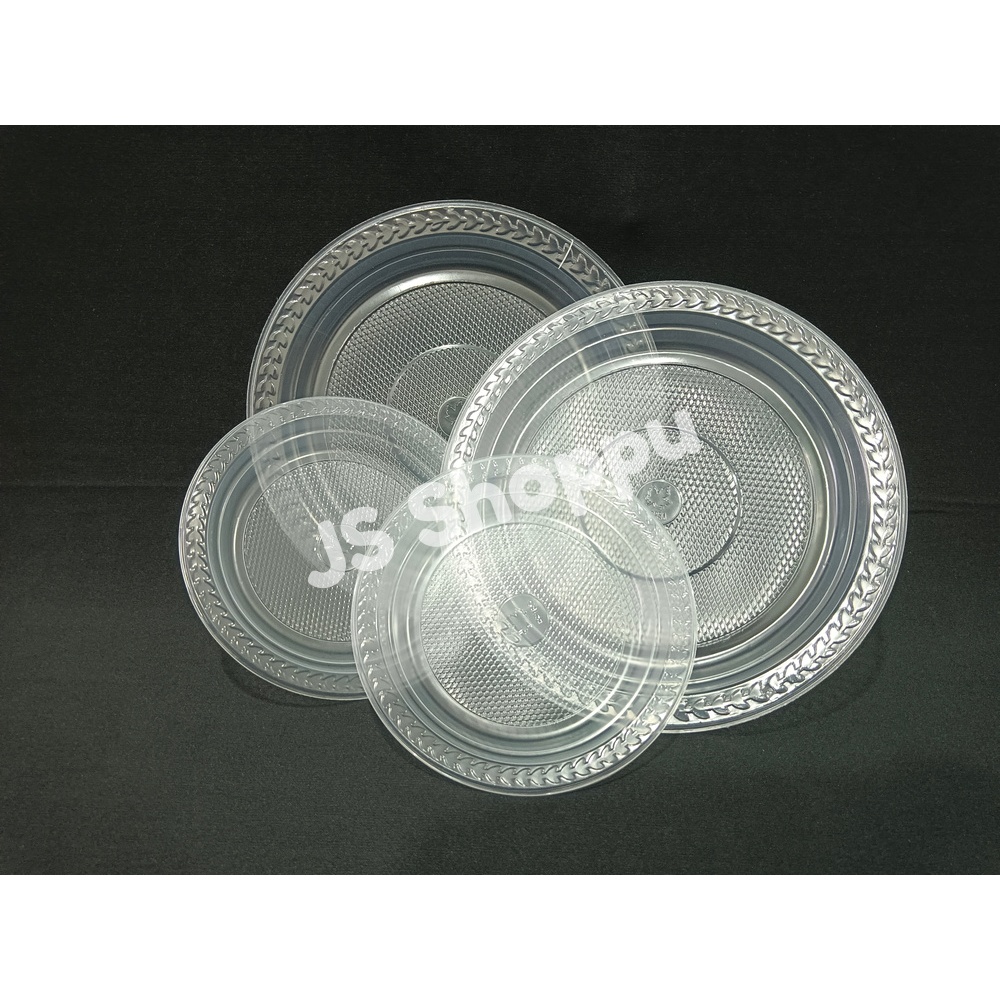 NGD PP Plate 6.5 / 9 inch / Plastic Plate / Disposable Plate/Party ...