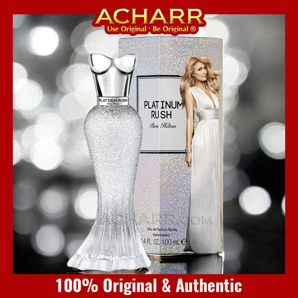 [100% Original] Paris Hilton Platinum Rush EDP Perfume (100ml) | Shopee Malaysia