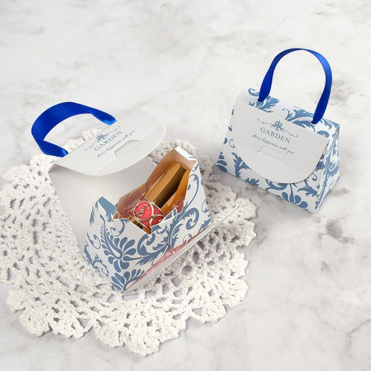 PREMIUM Kotak Telur Wedding Floral Handle Goodies Box Kotak Doorgift ...