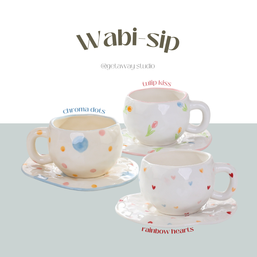 [Getaway Studio] Wabi-sip Mug 300ml | Shopee Malaysia