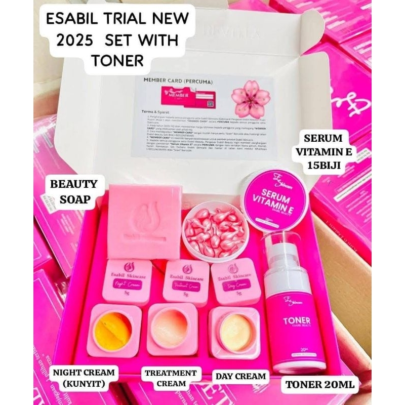 ESABIL SKINCARE 6 IN 1 ESABIL BEAUTY | Shopee Malaysia