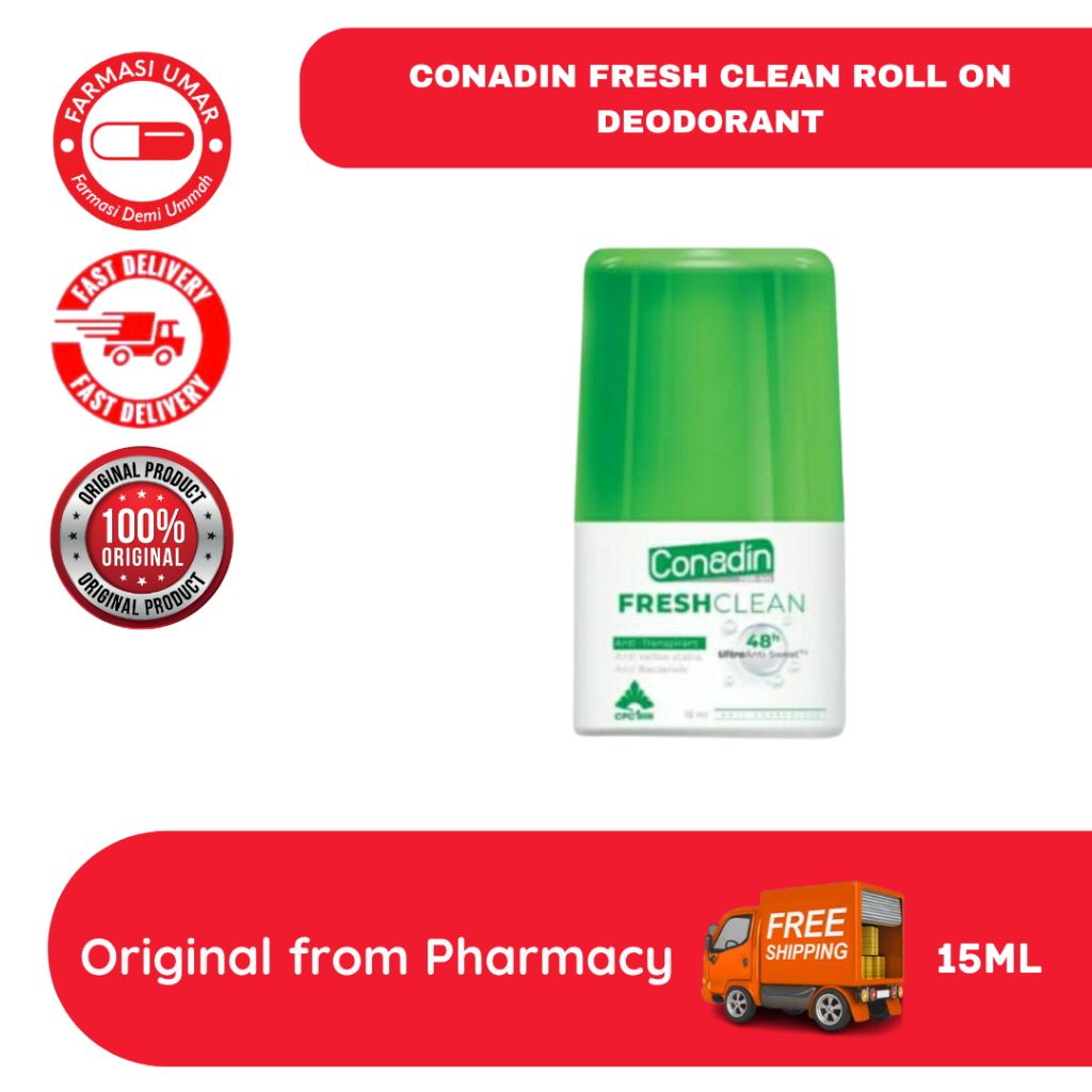Conadin roll on deodorant 15ml - Ubat ketiak tahan bau badan lama ...